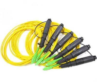 China IP SC APC To SC APC Fiber Cable Assembly Optitap MINI Compatible H Connector for sale