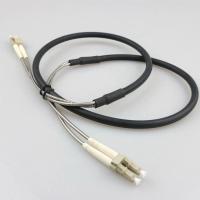 China Outdoor Feild Operation Armored Patch Cord Multimode Duplex LC To LC Military Waterproof for sale