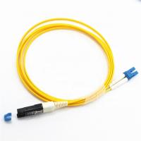China 3M Volition Single Mode Fiber Patch Cables Glass Polymer High Strength Coated for sale