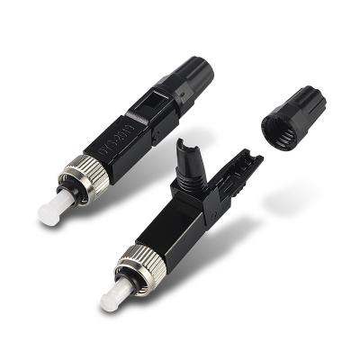 China Low Insertion Loss Pigtail Fiber Optic Cable Black FTTB FTTX Network Application for sale