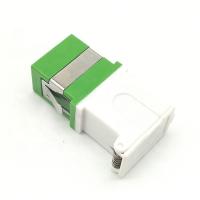 China High precision SC/APC Shutter cover fiber Optic Adapter, Fiber Optic Fast Connector Ease Installation for sale
