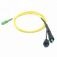 China IP SC Connector Fiber Cable Assembly Outdoor Waterproof Patch Cord FTTA SC/APC for sale