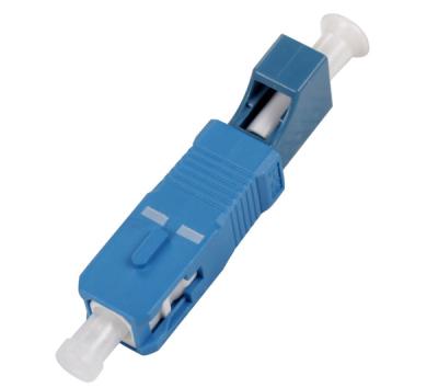 China SC Male To ST/LC/FC Female Hybrid adapter,SC-ST,SC-LC,SC-FC fiber optic couplers,High precision alignment sleeve for sale
