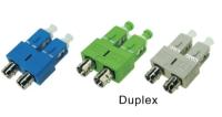 China High Reconnectability Fiber Optic Adapter ST Female To SC Male Hybrid Converter Adapter for sale