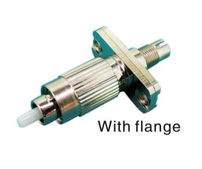 China Plastic / Metal Body Fiber Optic Adapter DIN Female To FC/ST/LC Male Hybrid Converter for sale