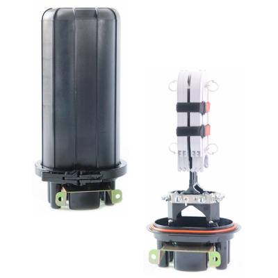 China 240 Core FTTH Dome Fiber Junction Box Splice Closure 10 Trays Pole Mounted for sale