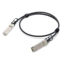 China 3.3V Fiber Optic Transceiver QSFP+Direct Attach Copper Cable 40Gbps Data Rate for sale