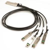 China 100Gbps Fiber Optic Transceiver QSFP28 To 4xSFP28 Direct Attach Copper Cable for sale