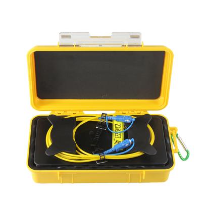 China Durable Patch Cord Fiber Optic OTDR Testing Launch Cable G652D / G657A Fiber for sale