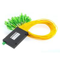 China 1 Adapter Input Port Abs Box Plc Splitter 64 Output Ports With SC/APC Pigtails for sale