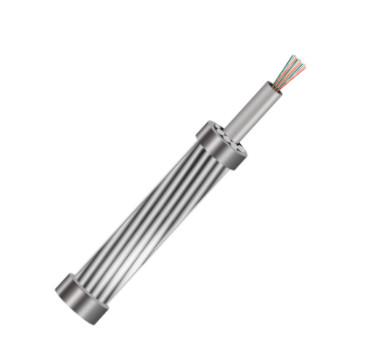 China G652D Singlemode Distribution Fiber Optic Cable OPGW 12/24 Core Electric Steel Wires for sale