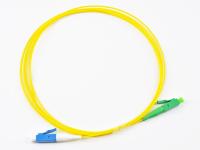 China LC LC Fiber Optical Patch Cord UPC/APC Simplex Multimode OM3/OM4/OM5 3mm Diameter for sale