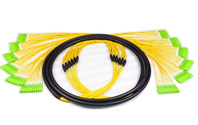China SC/FC/ST/LC 72 Pre Terminated Multi Fiber Cables OS2 Single Mode Assembly for sale