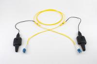 China Light Tracer Patch Cord Fiber Optic LC To LC Duplex Data Center Traceable Type for sale