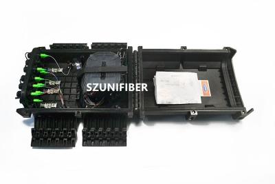 China FTTH/FTTA Fiber Optic Cable Termination Box ABS Plastic With 1*16 PLC Splitter for sale