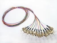 China G652D G657A Type Fiber Optic Pigtail Splicing 4/6/8/12/24 Core Bundle / Fanout for sale
