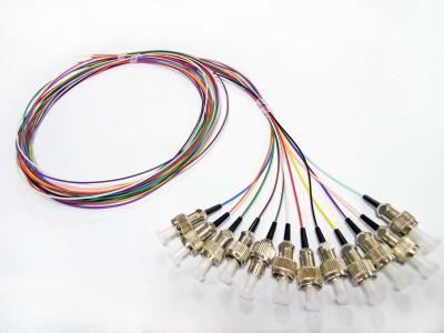 China G652D G657A Type Fiber Optic Pigtail Splicing 4/6/8/12/24 Core Bundle / Fanout for sale