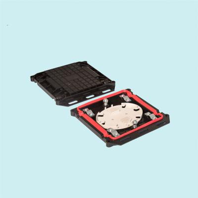 China 16 Core Optical Fiber Cable Joint Closure Mechanical Sealing Silicon Gum Lightweight for sale