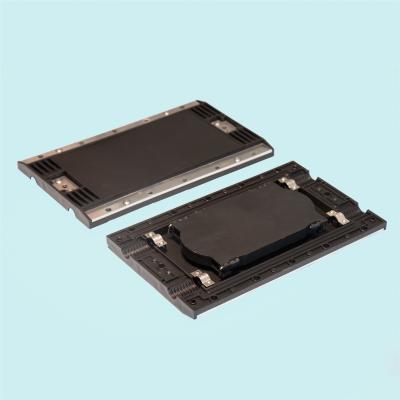 China Outdoor In - Line Optical Fiber Joint Closure 24 Core Weatherproof 2 In 2 Out for sale