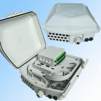 China Hinge Structure Fiber Optic Termination Box 24F Load With 1x16 Module Type PLC Splitter for sale