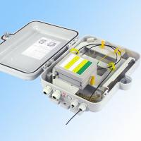 China FC/SC Adapter Fiber Optic Splitter Terminal Box 1/8 Module Type 24 Port FTTH Outdoor for sale