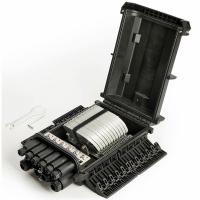 China IP68 144 Core Fiber Optic Connection Box 12*12 Fiber Splicing Tray With Micro Type Splitters for sale