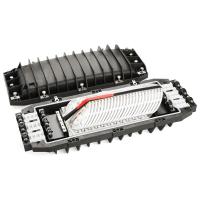 China Big Capacity Fiber Optic Splice Closure 288 Fiber Silicone Rubber Aerial Pipe - Lined for sale