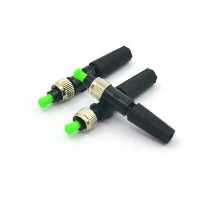 China Field Installable Fiber Optic Connectors Single Mode FC/SC/LC/ST FTTH Quick Assembly for sale