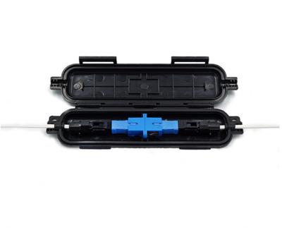 China PP Material Optical Fiber Splice Protection Box , FTTH Drop Cable Splice Protector for sale