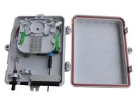 China 24 Core FTTH Drop Cable Distribution Box ABS Plastic Material Ultra Violet Resistant for sale