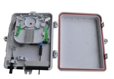 China 24 Core FTTH Drop Cable Distribution Box ABS Plastic Material Ultra Violet Resistant for sale