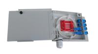 China Cold Rolled Steel Fiber Optic Cable Termination Box 4 8 16 Port For FC SC ST LC Adaptors for sale