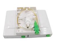 China 1 In 1 Out Mini FTTH Fiber Optic Terminal Box With SC APC Adapter / Pigtails for sale
