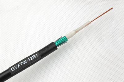 China GYXTW fiber optic cable 12/24/36/48 core Unitube Central Loose tube Outdoor Armored High Strength Bulk fiber cable for sale