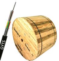 China 12 24 48 core outdoor stranded Loose Tube steel armoured GYTS direct bury/duct/aerial fiber optic cable for sale
