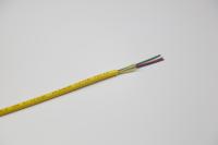 China 8 Core Single Mode Fiber Optic Cable Soft Flexible 900um Tight Easy To Splice for sale