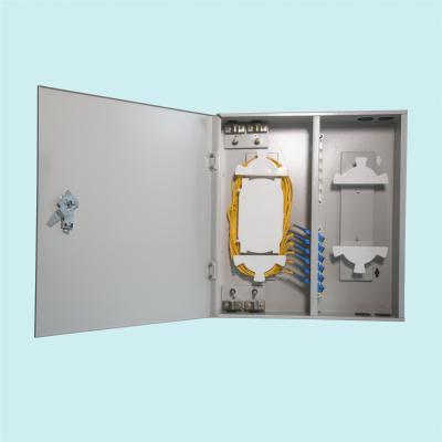 China Wall Mount Fiber Optic Patch Panel SC Indoor / Outdoor Cold Rolled Steel Durable for sale