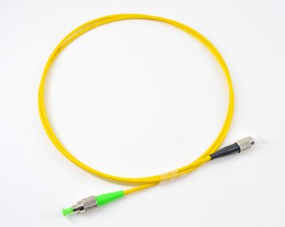 China Simplex / Duplex Fiber Optical Patch Cord PVC OFNR LSZH FC UPC FC APC Connector for sale