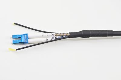 China IP67 Outdoor Fiber Optic Patch Cable Duplex Armored LC CPRI Customized Length for sale