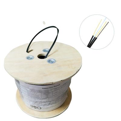 China Outdoor Flat Self Supporting FTTH Drop Cable Bending Insensitive G657A2 LSZH for sale