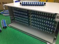 China Rack Mount Industrial Fiber Optic Patch Panel Modularity For Mix Connection for sale