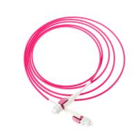 China Duplex Multimode Fiber Optic Cable Uniboot Reverse Polarity OM4 50/125µM Customized for sale