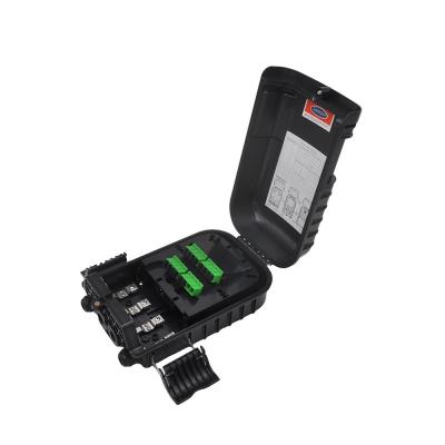 China 8/16 Ports Optical Fiber Distribution Box Fully Loaded With 1x8 1x16 PLC Splitter for sale
