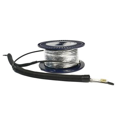 China Outdoor Duplex LC LC Patch Cord Armored Pigtails Socket Protection Pulling Eye On Both Ends for sale