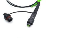 China Pre Connectorized Drop Optical Cable Assembly G657A2 LSZH With Customized Length for sale