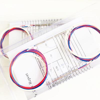 China Single Mode Three Window 1x2 Fiber Optic Coupler Splitter 50/50 Split Ratio for sale
