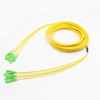 China Data Center Multi Core Fiber Optic Cable Assemblies SC/APC-SC/APC Singlemode OS2 50M for sale