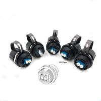 China Waterproof Connector Socket Plug Fiber Cable Assembly Light weight FTTH ODVA LC/SC/MPO for sale