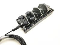 China Outdoor IP68 4 Port Fiber Terminal Box Fully Loaded With Mini SC Adapters for sale
