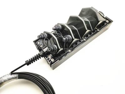 China Outdoor IP68 4 Port Fiber Terminal Box Fully Loaded With Mini SC Adapters for sale